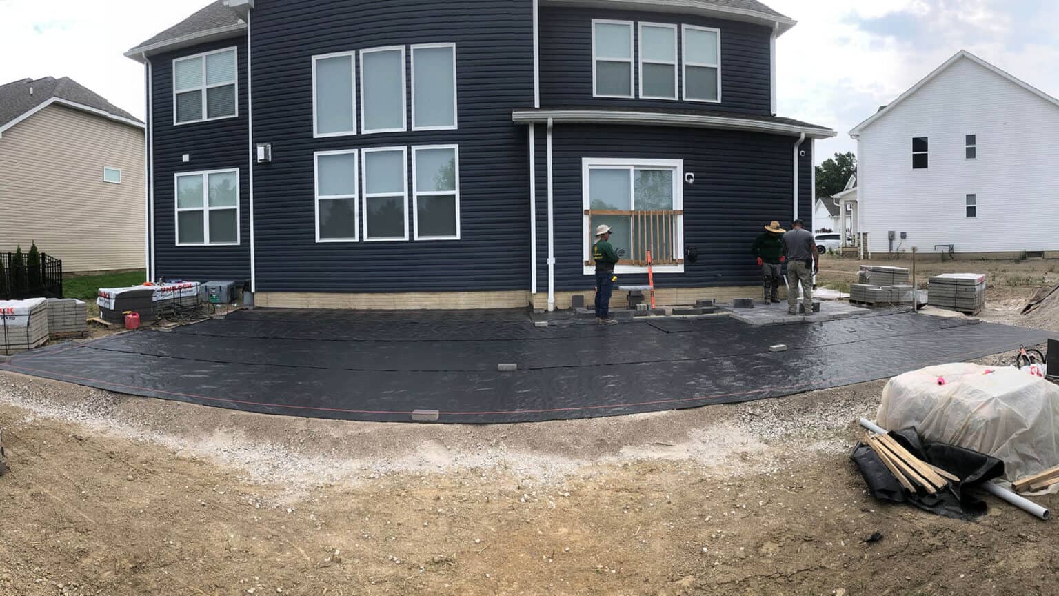 Avon Paver Patio and Walkway | Garcia Landscape